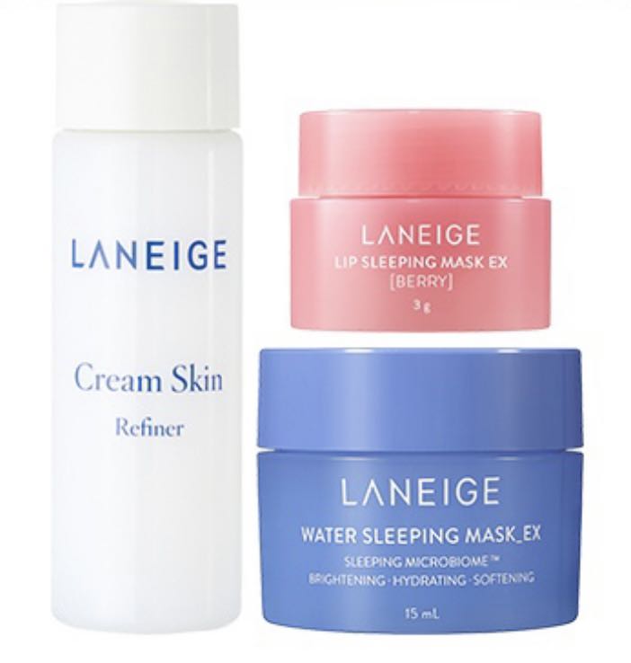 Laneige Travel Sample Set, Beauty & Personal Care, Face, Face Care on ...