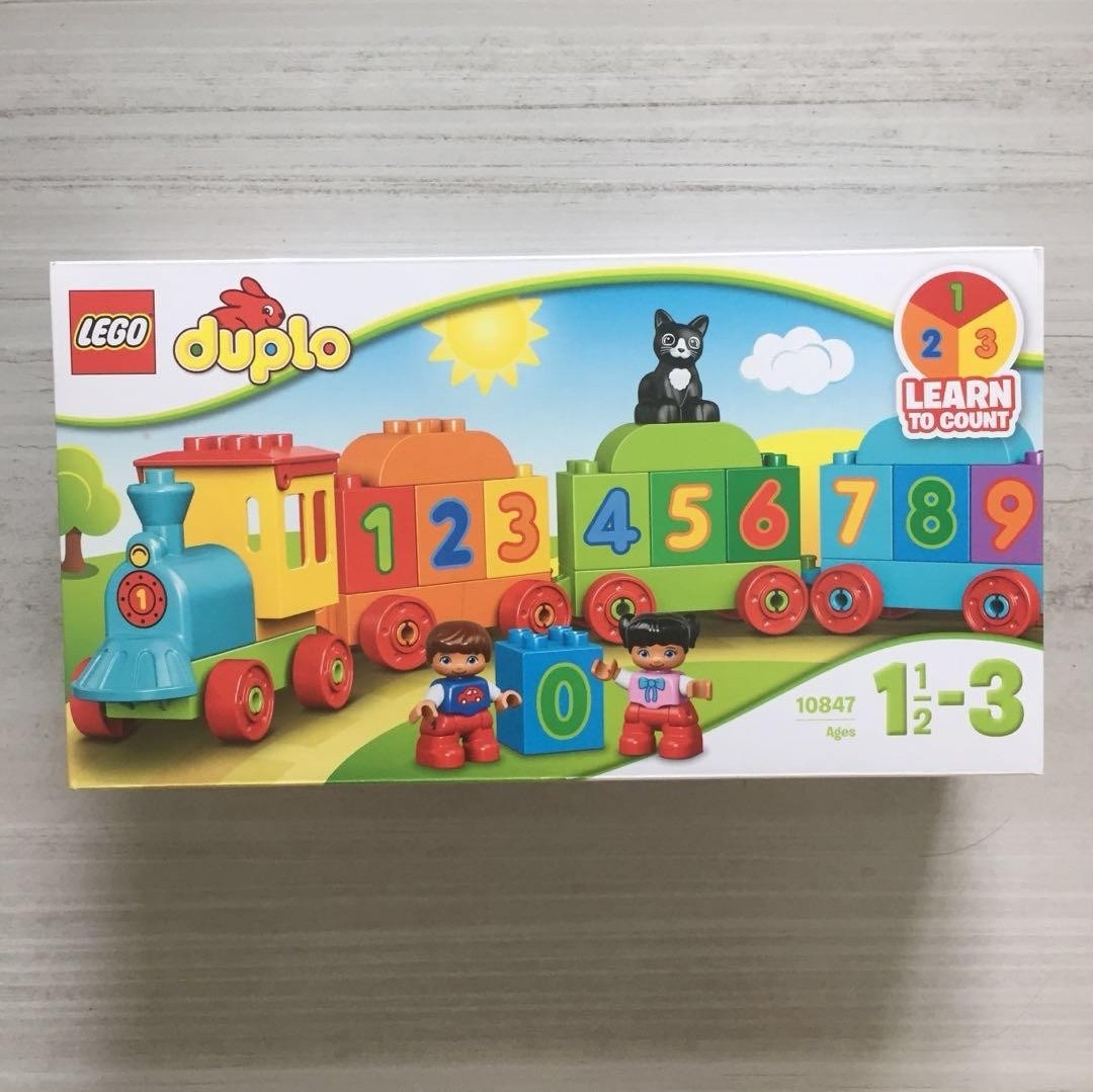 Lego - duplo number train, Hobbies & Toys, Toys & Games on Carousell