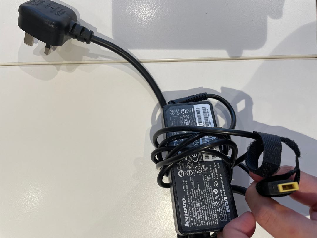Lenovo IBM ThinkPad Original charger 65W 20V, Computers & Tech, Parts ...