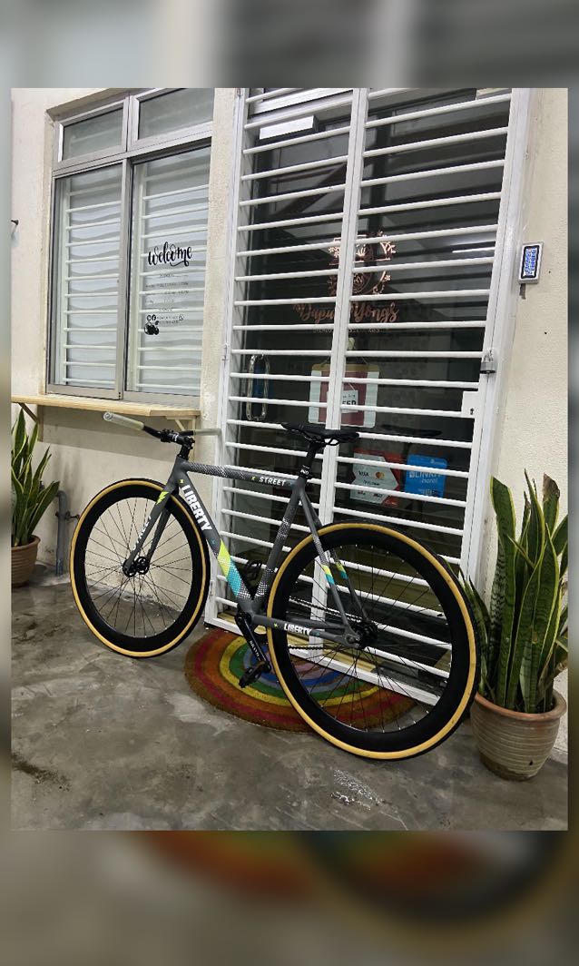 Liberty fixie bike, Sports Equipment, Bicycles & Parts, Bicycles on ...