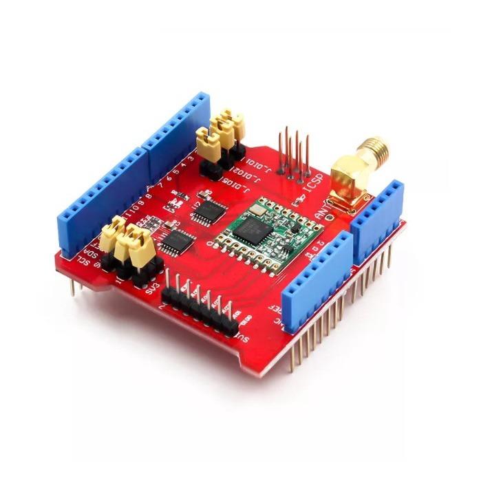 (SG STOCK) LoRa Shield 915Mhz IOT Long Distance Wireless Lora Shield ...