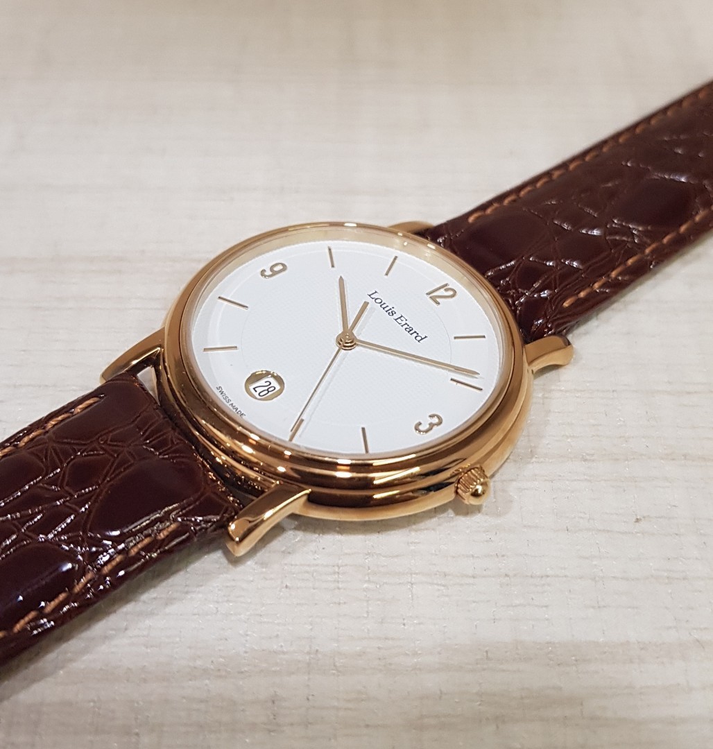 Louis Erard Quartz Watch, Luxury, Watches on Carousell