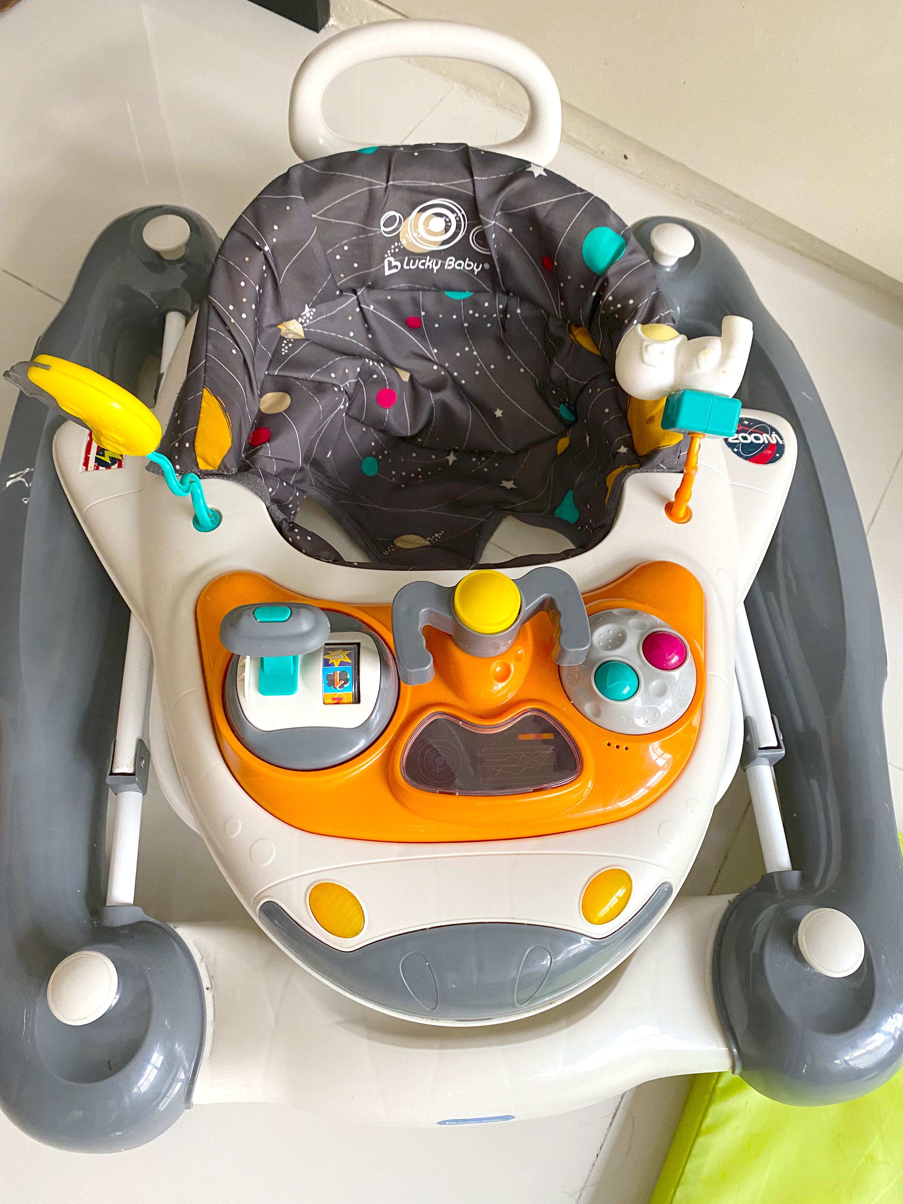 Lucky Baby Kozmos Rocker/Walked/Pusher, Babies & Kids, Infant Playtime ...