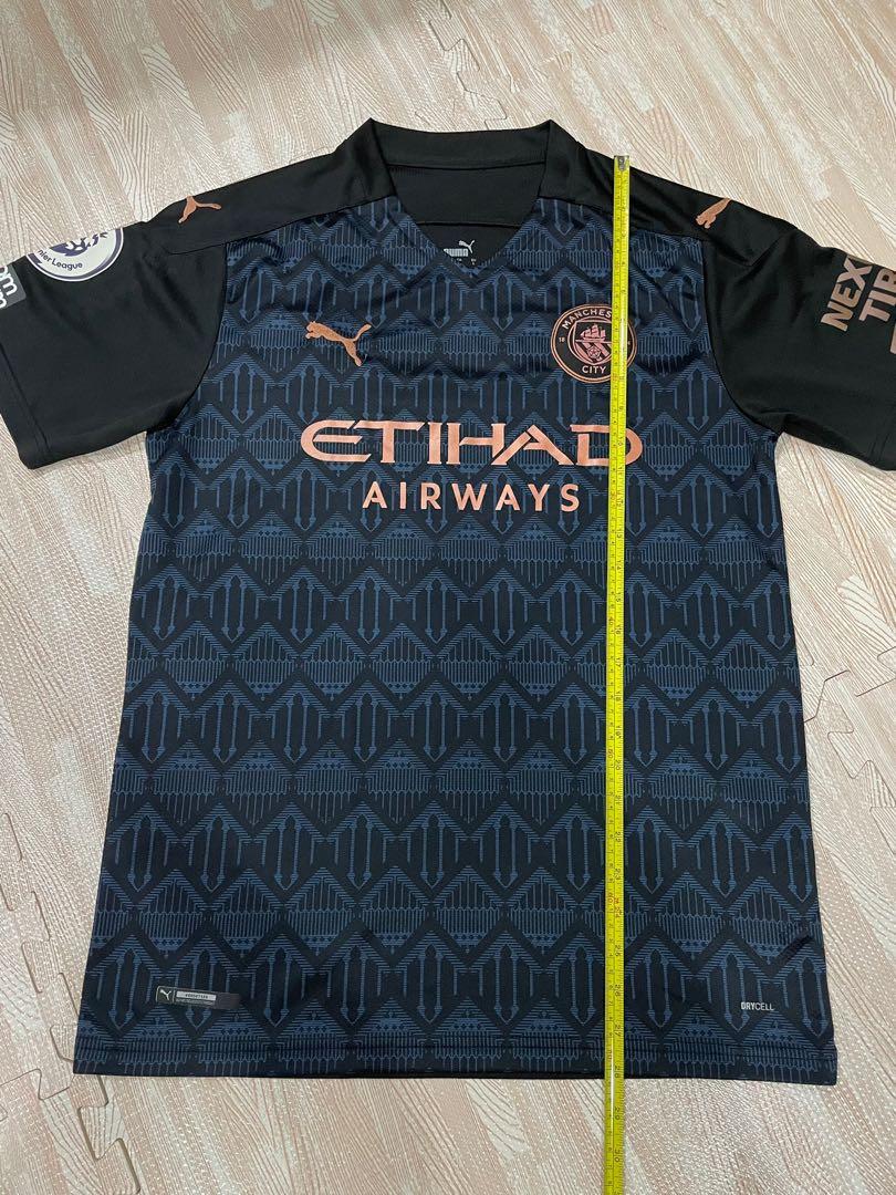 Manchester City 20-21 Puma Etihad Football Kit Jersey Drifit Outdoor ...