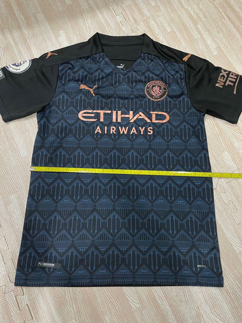 Manchester City 20-21 Puma Etihad Football Kit Jersey Drifit Outdoor ...