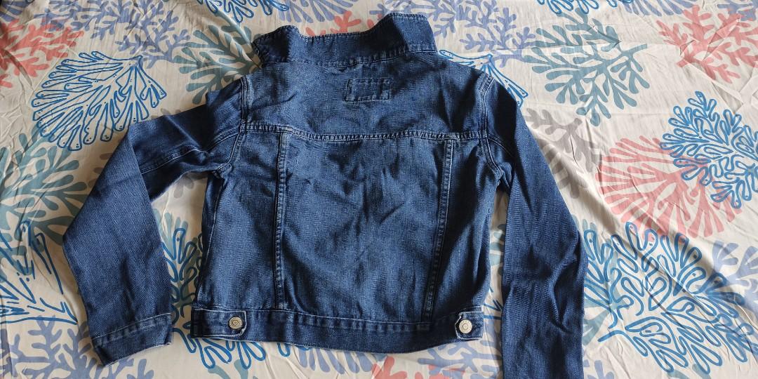 Maong Jacket Denim Jacket Forever 21, Women's Fashion, Coats, Jackets ...