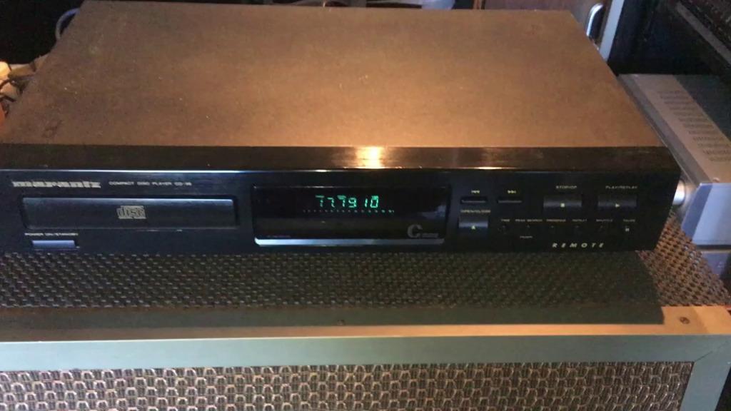 Marantz CD-36 - hi-fi CD player, Hobbies & Toys, Music & Media, CDs ...
