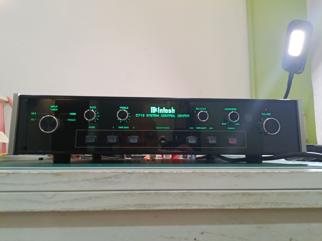 McIntosh c712 preamplifier, Audio, Soundbars, Speakers & Amplifiers on ...