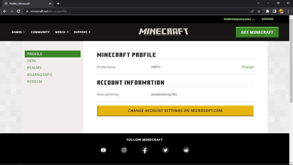 MINECRAFT ACCOUNT FULL ACCESS, Video Gaming, Video Games, Others on ...