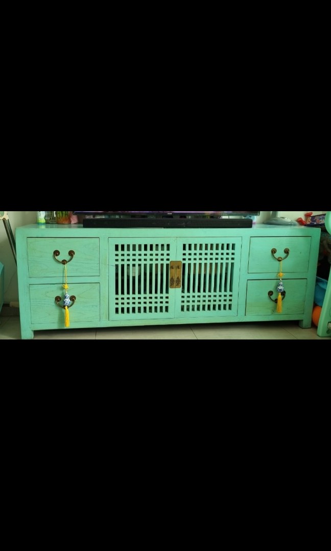 Modern Chinese TV console, Furniture & Home Living, Furniture, TV ...