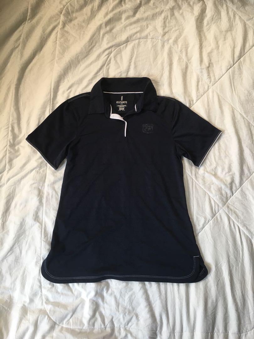 navy blue dri fit polo shirt, Women's Fashion, Tops, Others Tops on ...