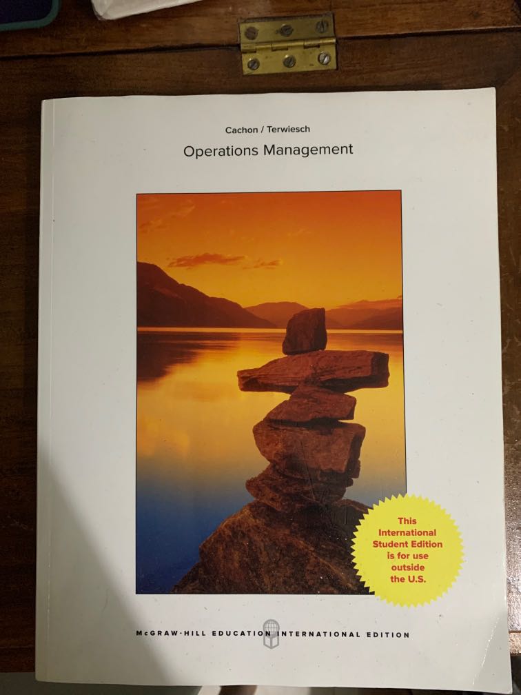 NTU business operations textbook, Hobbies & Toys, Books & Magazines ...