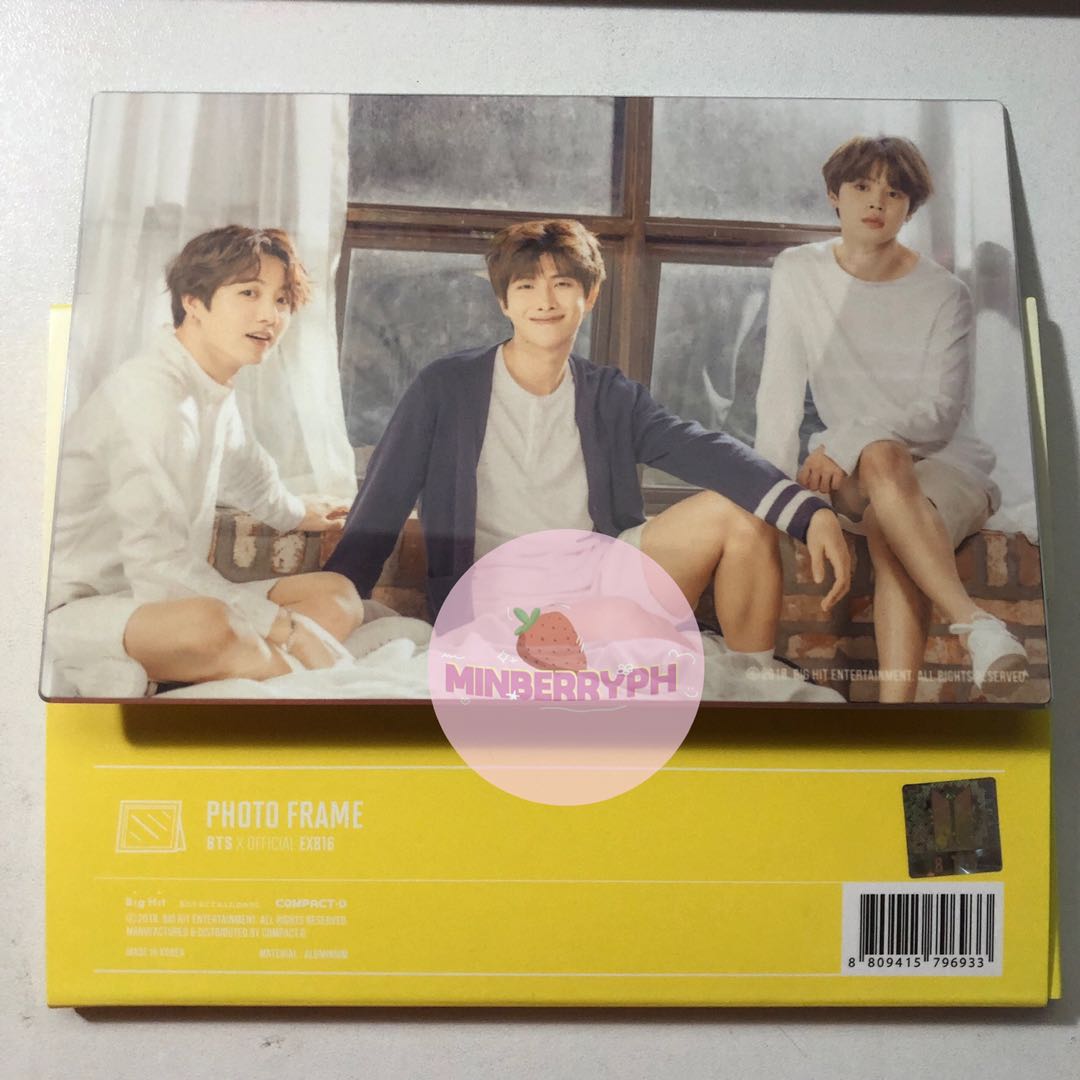 [OFFICIAL] BTS 2018 ONEUL EXHIBITION PHOTO FRAME - NAMJIKOOK (RM NAMJOON JIMIN JUNGKOOK ...