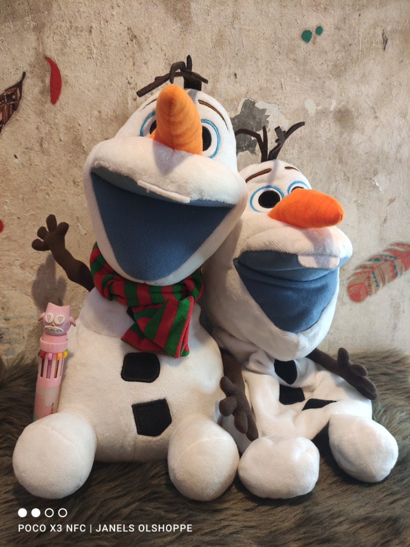 Olaf Plush & Puppet (approximately 12"), Hobbies & Toys, Toys & Games ...