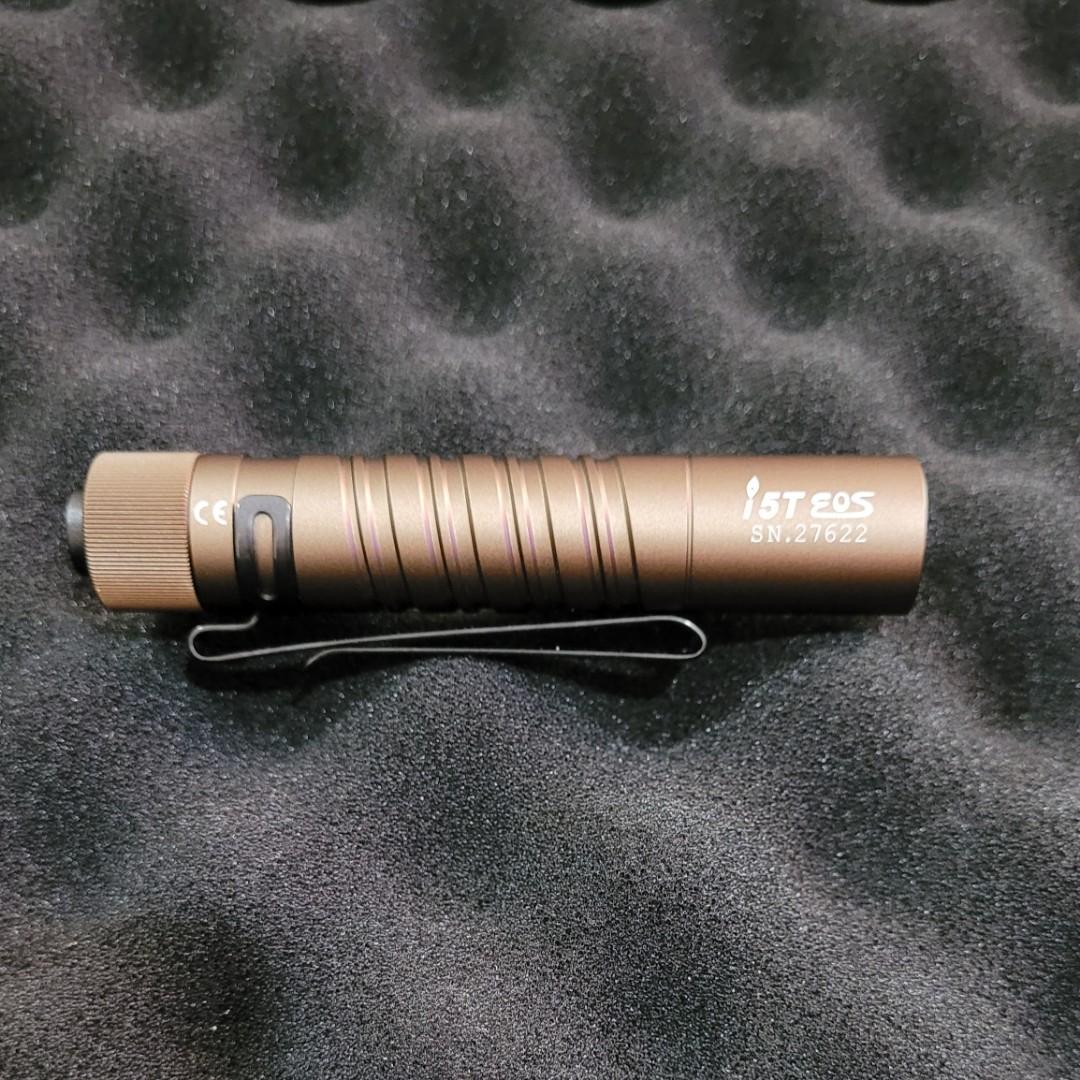 Olight i5T Desert Tan, Sports Equipment, Hiking & Camping on Carousell