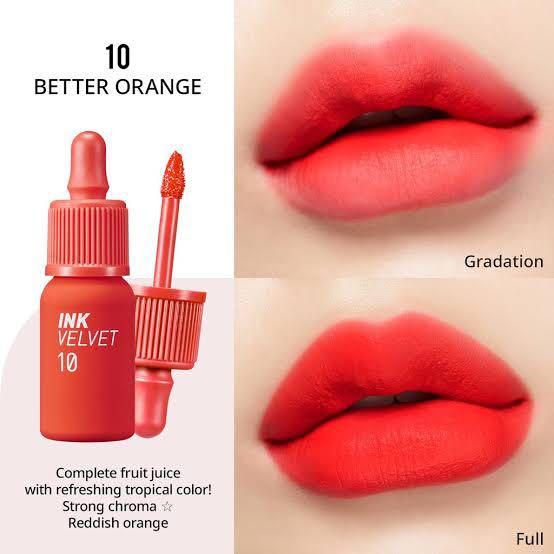 (Original) Peripera Ink Velvet - Burnt Orange (bisa lewat Shopee ...