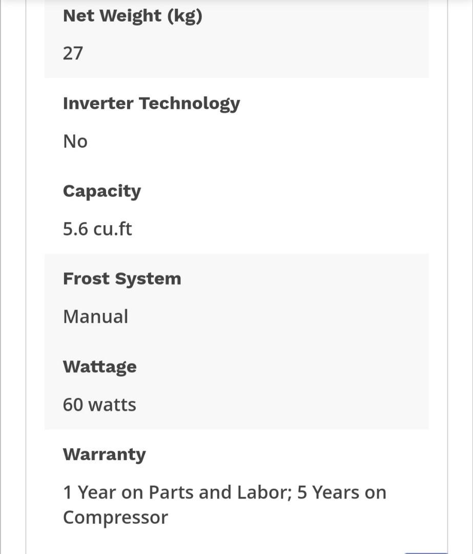 Panasonic Refrigerator, TV & Home Appliances, Kitchen Appliances ...