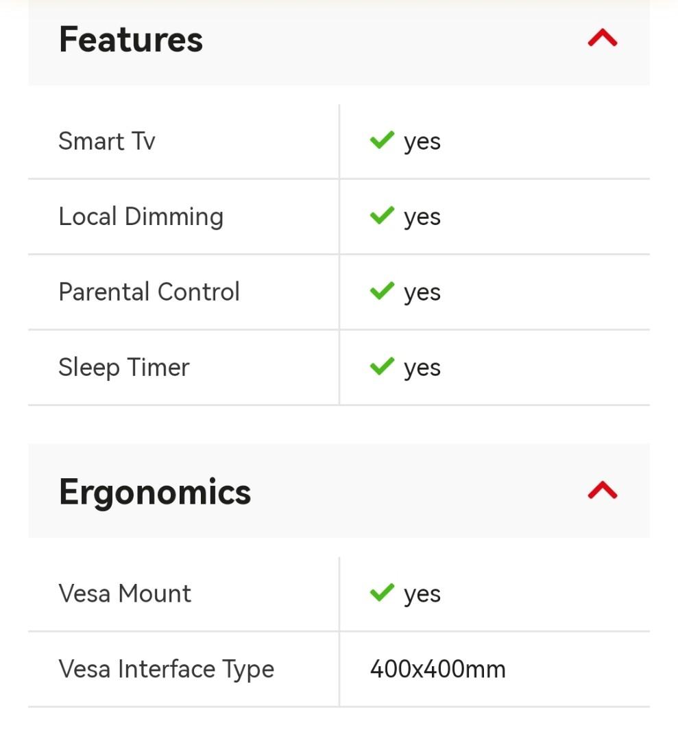 Philips 42" inch 4000 series Ultra Slim Smart LED TV with Digital ...