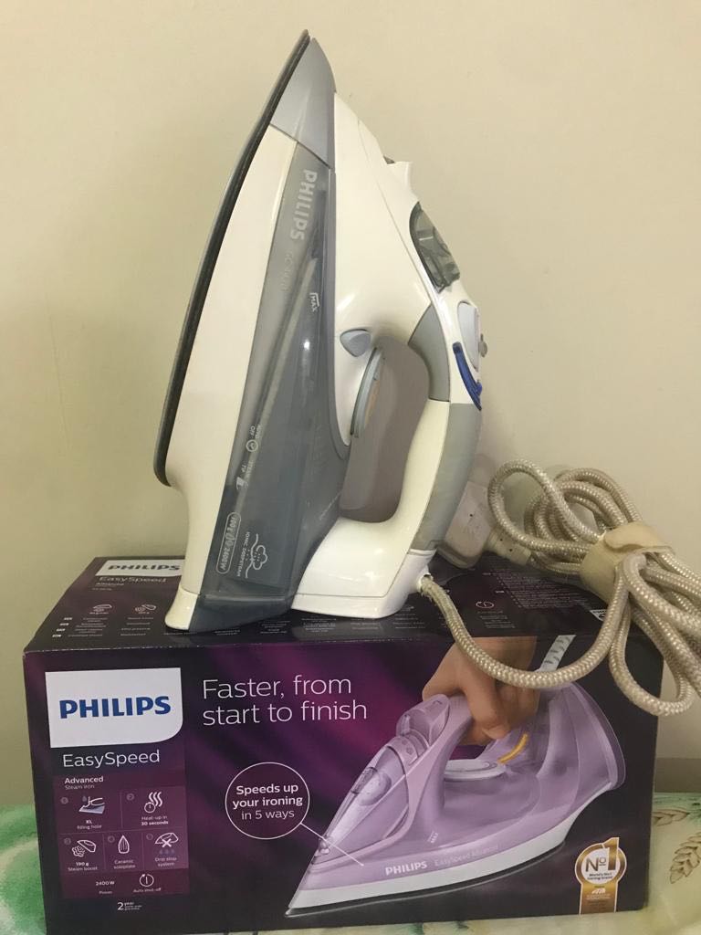 Philips Iron, TV & Home Appliances, Irons & Steamers on Carousell