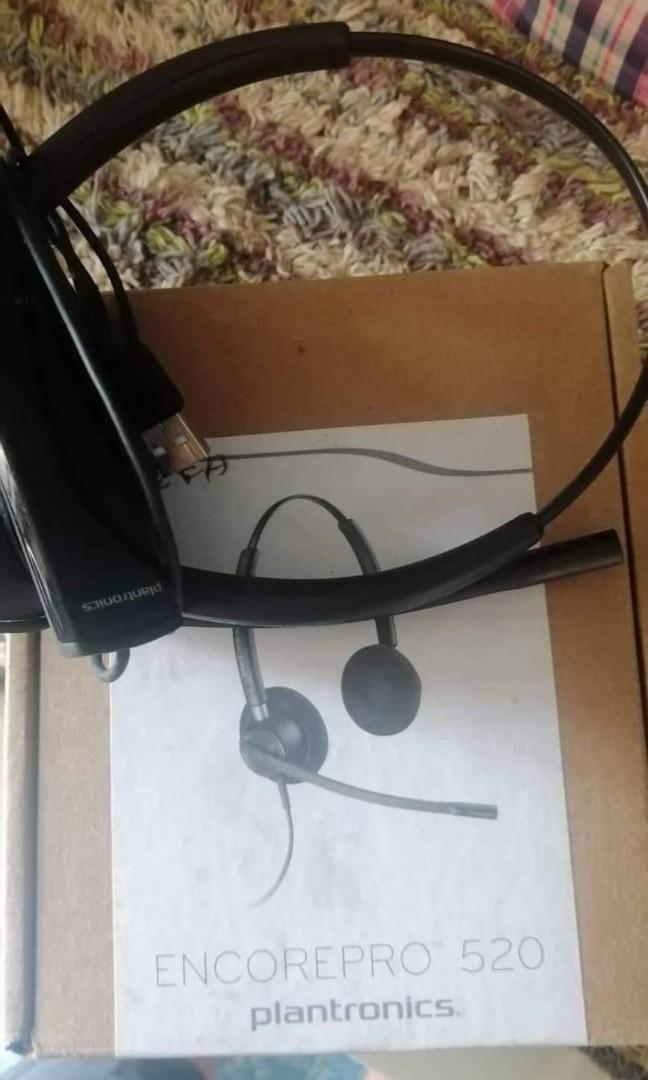 PLANTRONICS HEADSET MODEL NO. DA70, Audio, Headphones & Headsets on ...