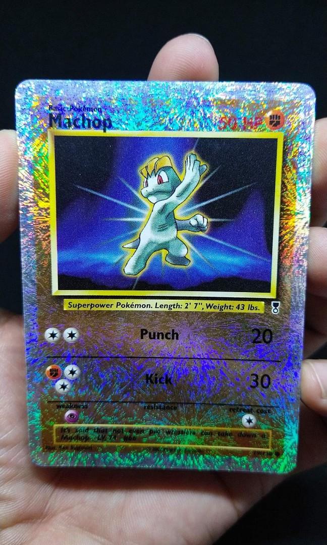 Pokemon Card - MACHOP - 79/110 - REVERSE FOIL (LEGENDARY COLLECTION ...