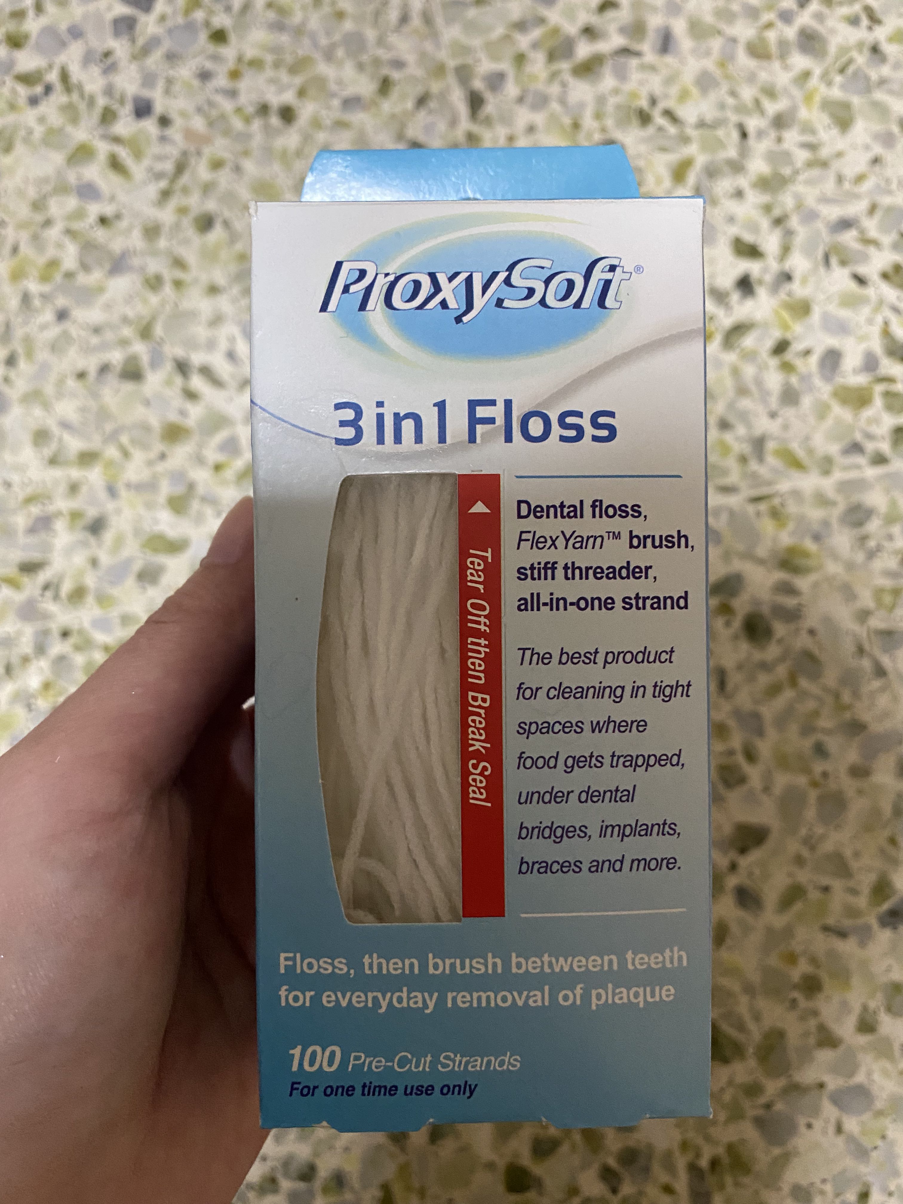 Proxysoft 3in1 dental floss, Beauty & Personal Care, Oral Care on Carousell