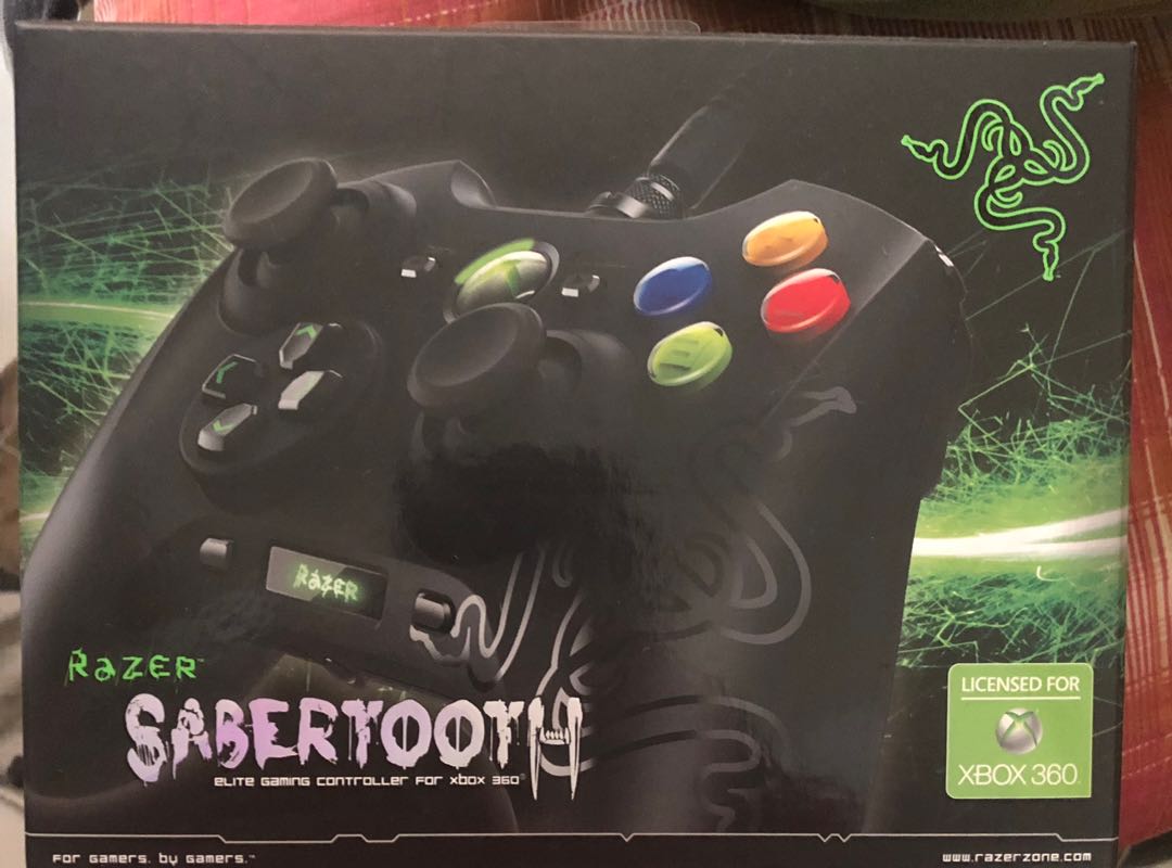 RAZER SABERTOOTH CONTROLLER, Video Gaming, Video Game Consoles, Others ...