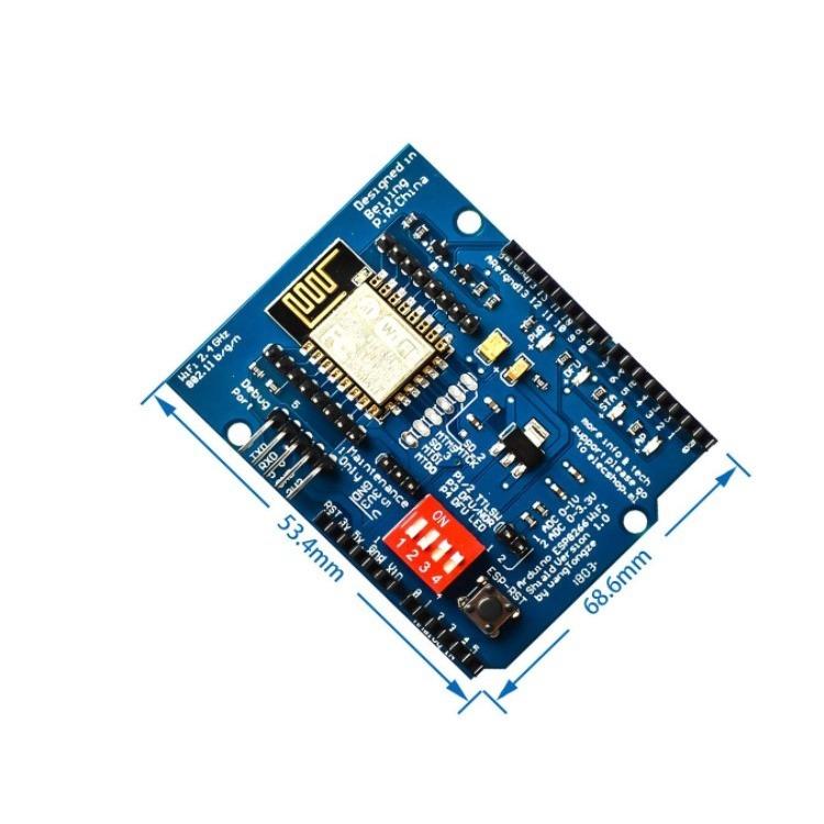 Ready Stock Esp 8266 Esp 12 Esp Sg Stock 12e Uart Wifi Shield Development Board For Arduino 