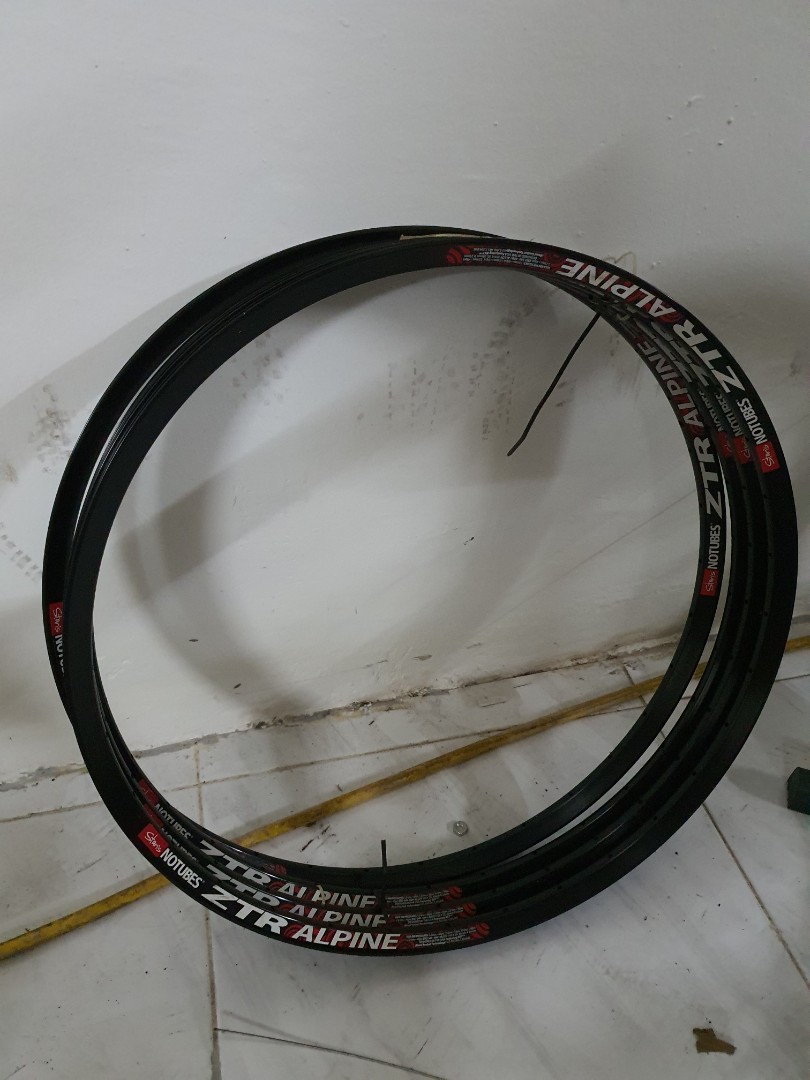 Rim mtb ztr alpine 26 er tubeless ready, Sports Equipment, Bicycles ...