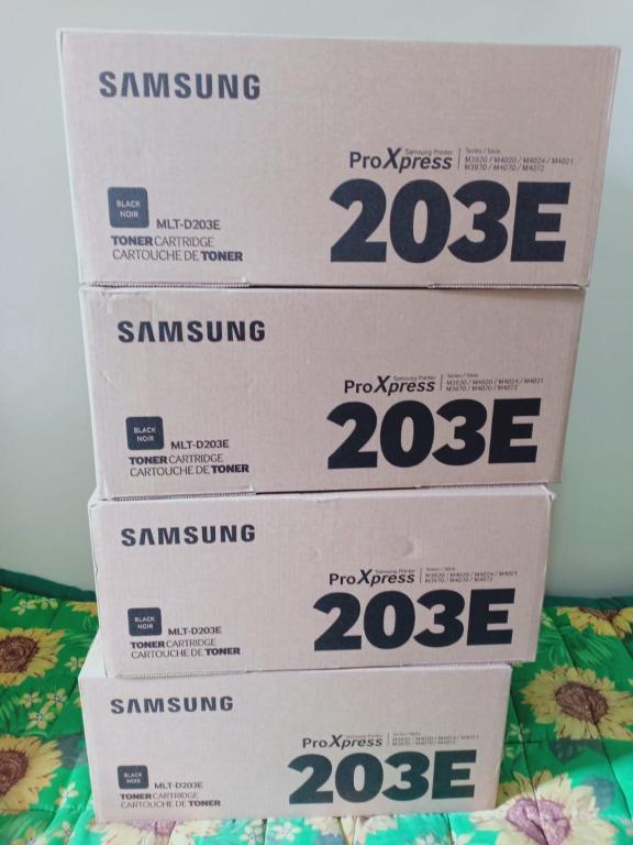 Samsung 203E MLT-D203E Original Toner Cartridge (black), Computers ...