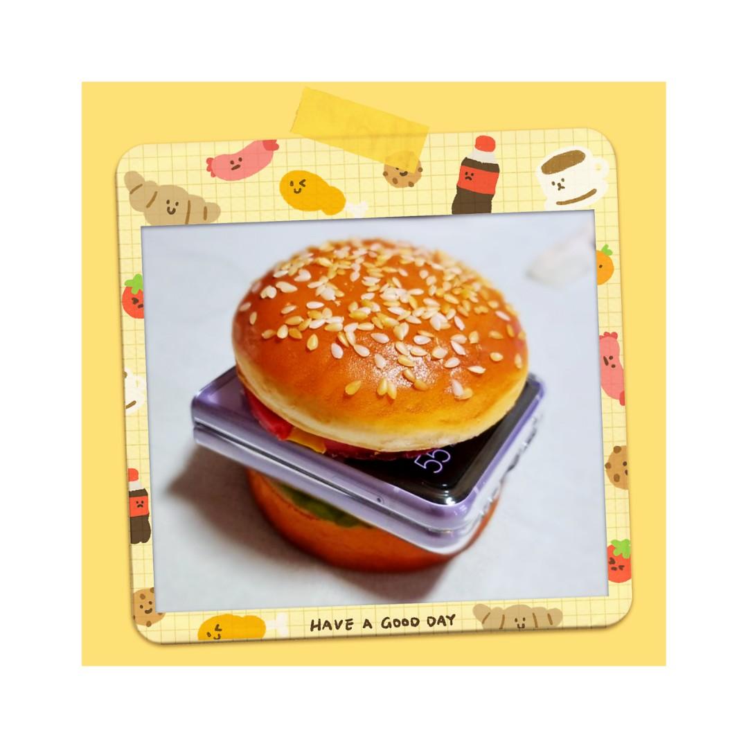 Samsung Z Flip Burger Case, Mobile Phones & Gadgets, Mobile & Gadget ...