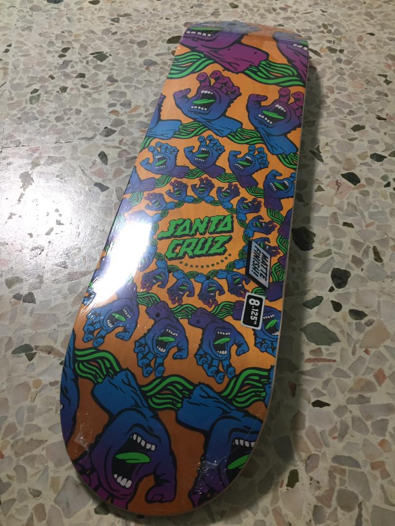 Santa Cruz multi screaming hands deck, Sports Equipment, Sports & Games ...