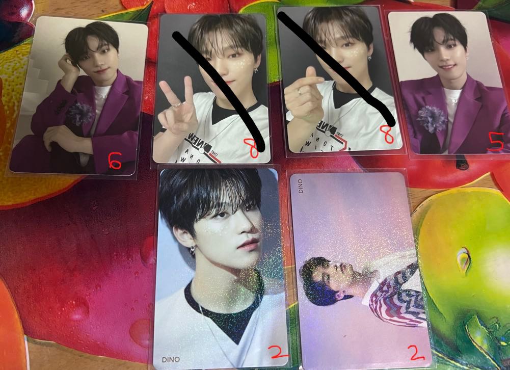 seventeen svt dino fallin flower pcs, Hobbies & Toys, Memorabilia ...