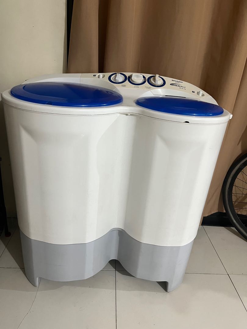 Sharp Twin Tub 8.5kg PRELOVED, TV & Home Appliances, Washing Machines ...