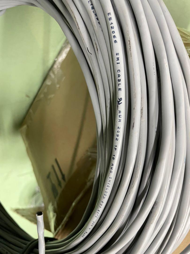 Shielded 1P 18 AWG Signal Cable, TV & Home Appliances, Electrical ...