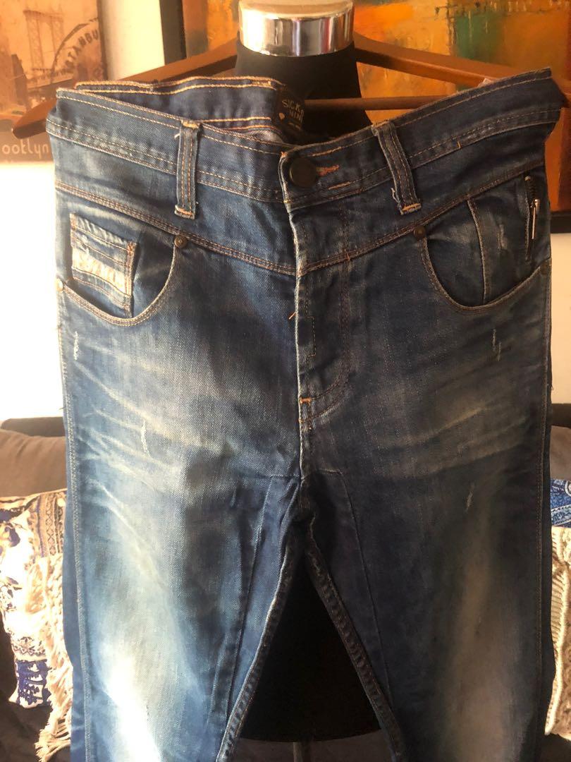 Sicko Denim Jeans, Men's Fashion, Bottoms, Jeans on Carousell