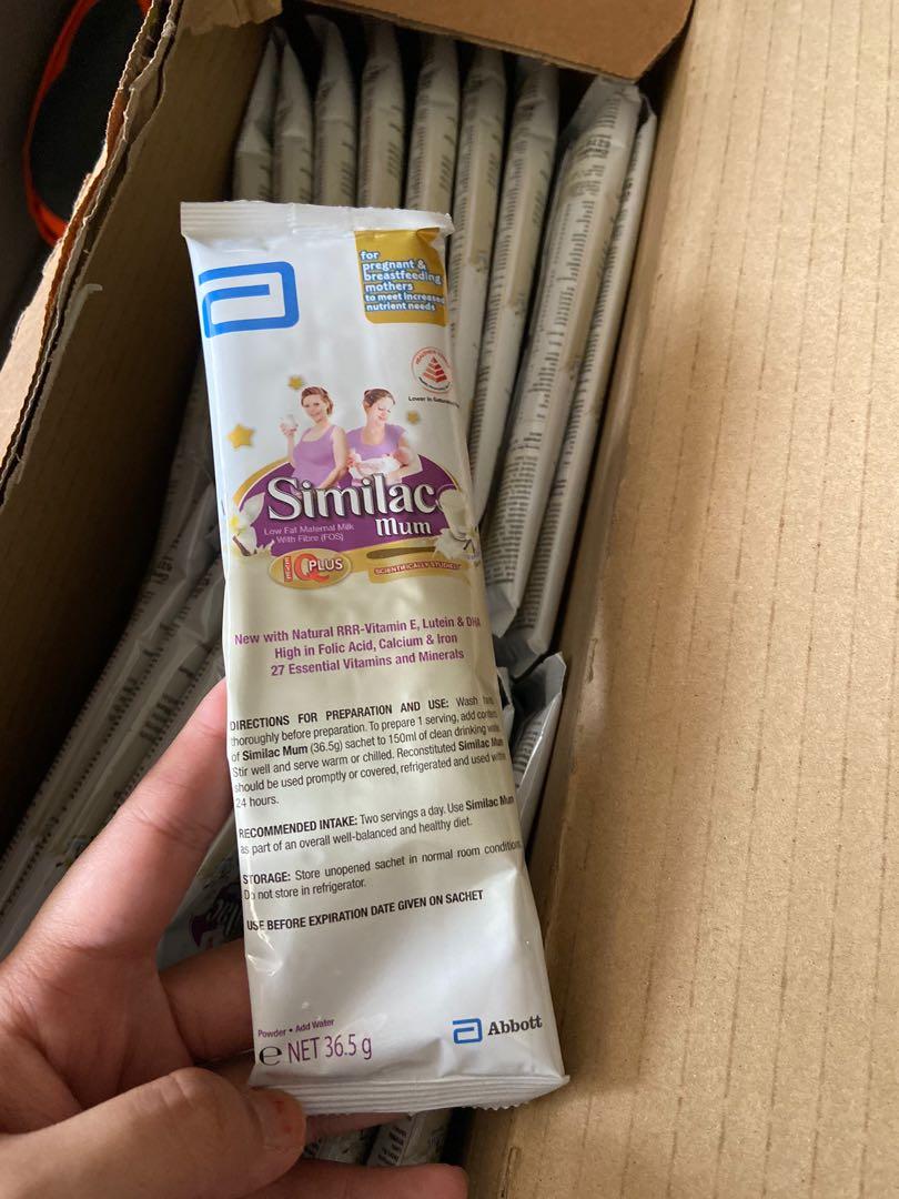 Similac Milk Vanilla (100 packets), Babies & Kids, Maternity Care on ...