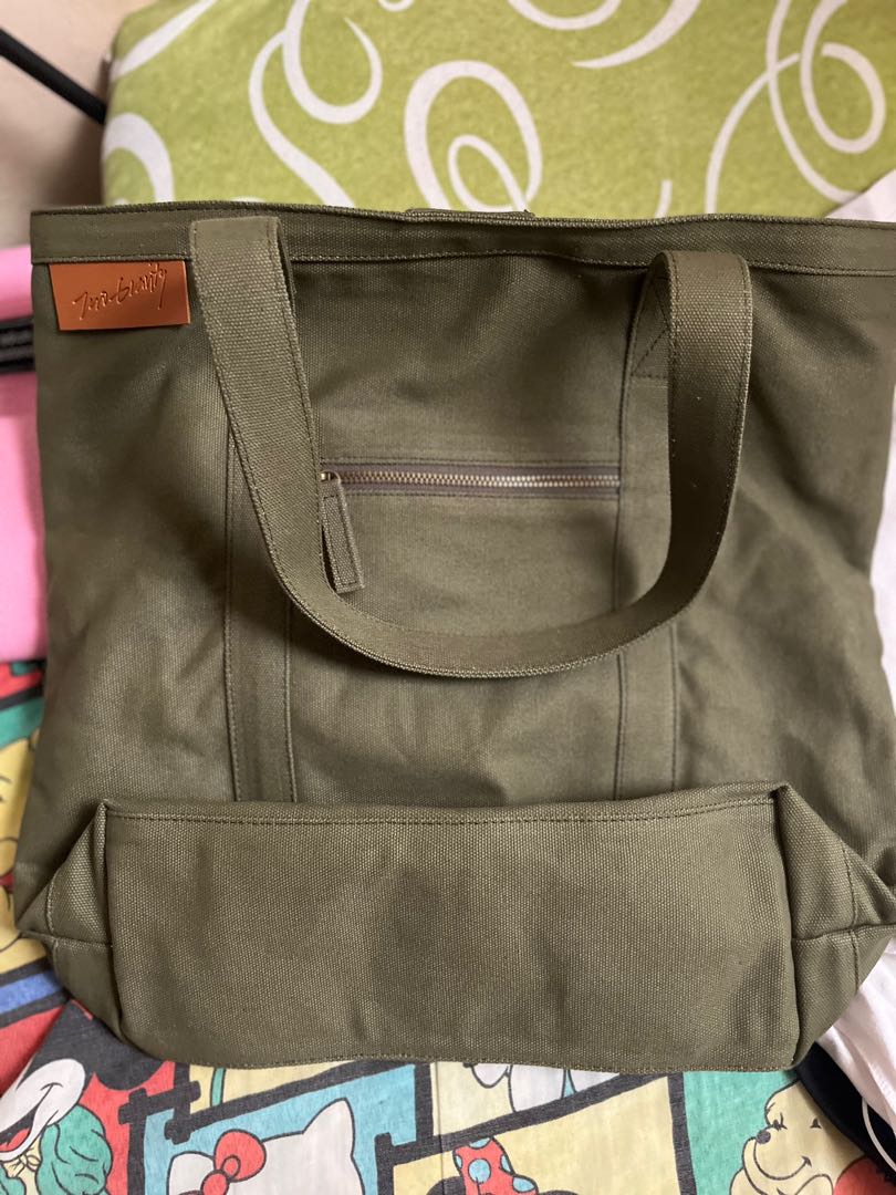 Sunday Tote Bag by ZERO GRAVITY MNL in OLIVE, Women's Fashion, Bags ...