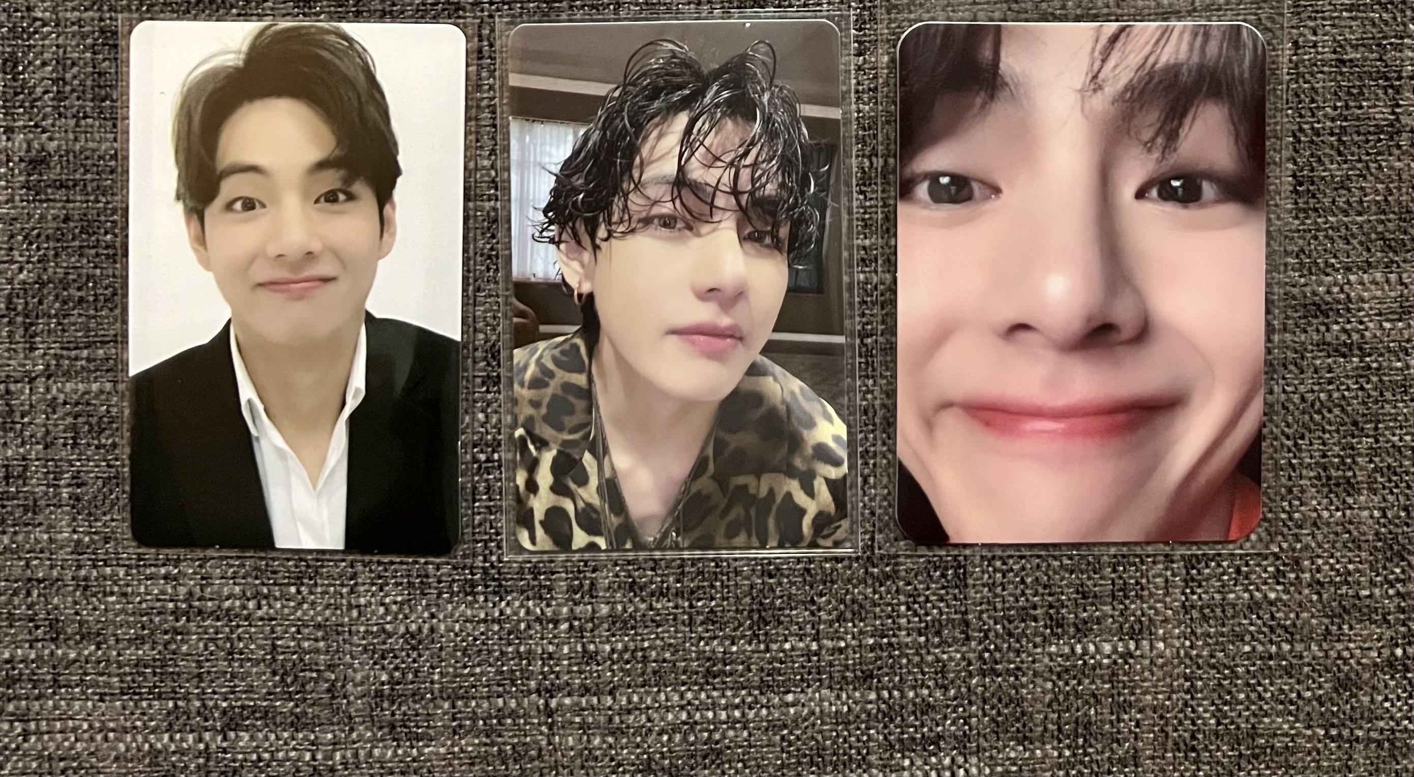 Taehyung photocard set - tete bread memories 2020 dvd blu-ray memo20 br ...