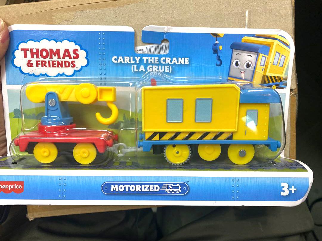 Thomas & Friends Motorized Trackmaster Carly the Crane, 汽車配件, 其他 ...