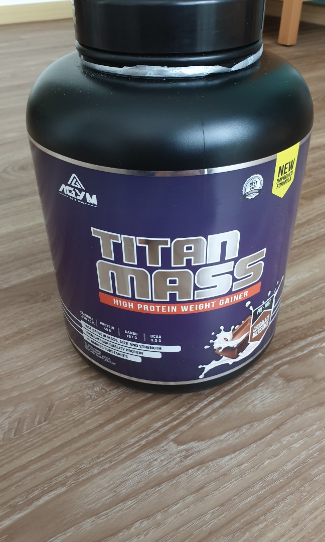 Titan Mass Gainer, Health & Nutrition, Health Supplements, Sports ...