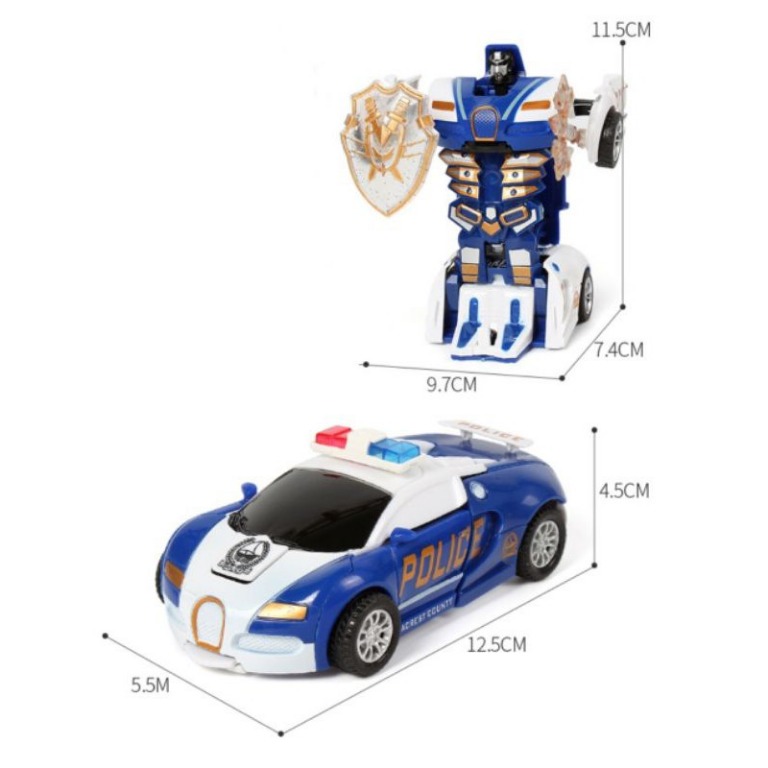 Transformer Car Police Car Robot Car Super hero Car Fun Toy Kids Car ...