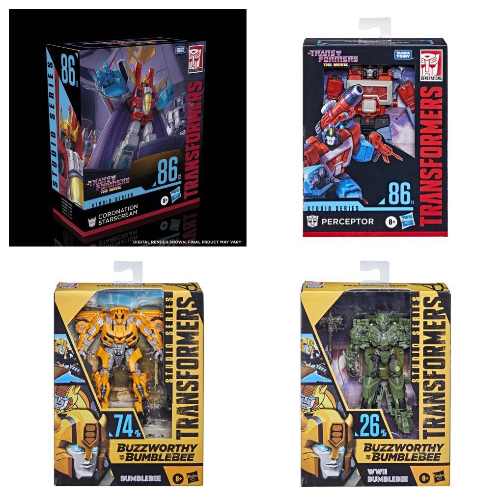 Transformers Generations Studio Series 22 Dropkick 52 Chromia Arcee ...