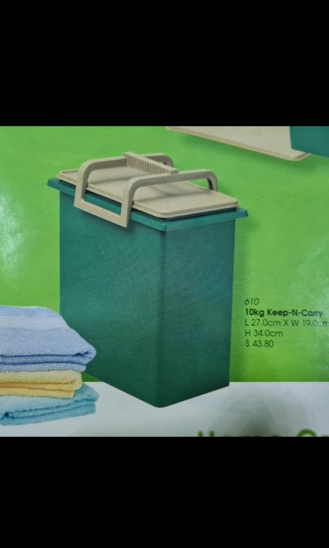 Tupperware 10kg Keep-N-Carry, Furniture & Home Living, Kitchenware ...