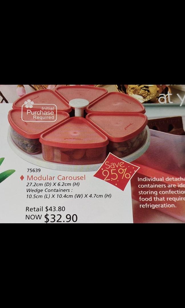 Tupperware Modular Carousel, Furniture & Home Living, Kitchenware ...