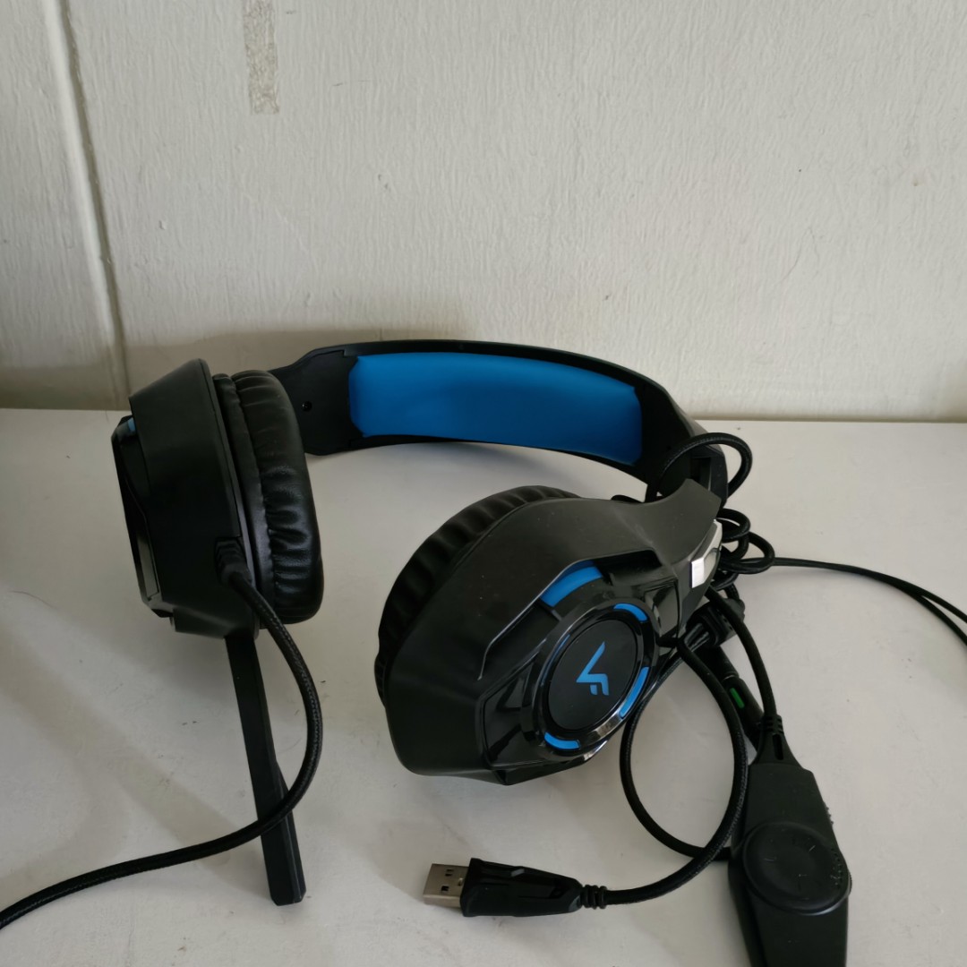 VF Gaming Headset. Azure Blue colour, Audio, Headphones & Headsets on ...