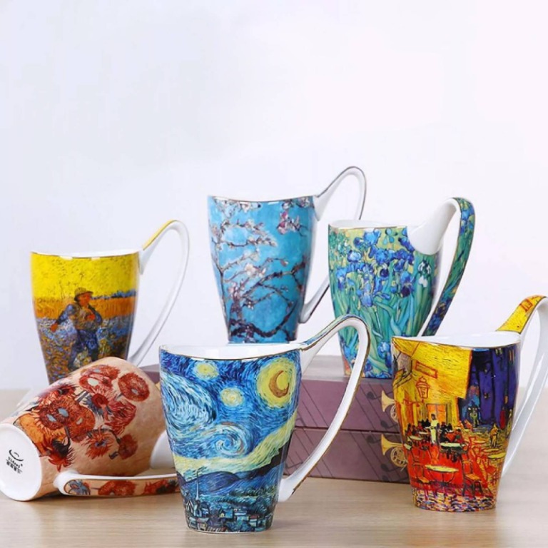 Vincent Van Gogh Mug 600ml, TV & Home Appliances, Kitchen Appliances ...