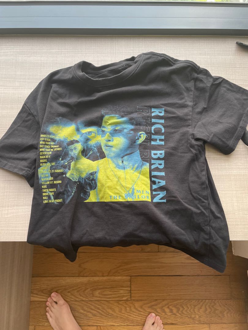 Vintage Rich Brian Shirt, Men's Fashion, Tops & Sets, Tshirts & Polo ...