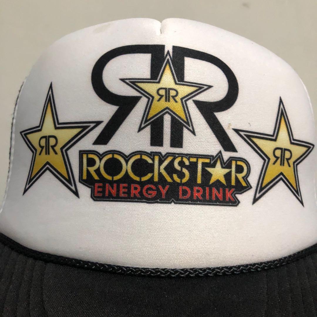 Vintage Rockstar Energy Drink Trucker Cap, Men's Fashion, Watches ...