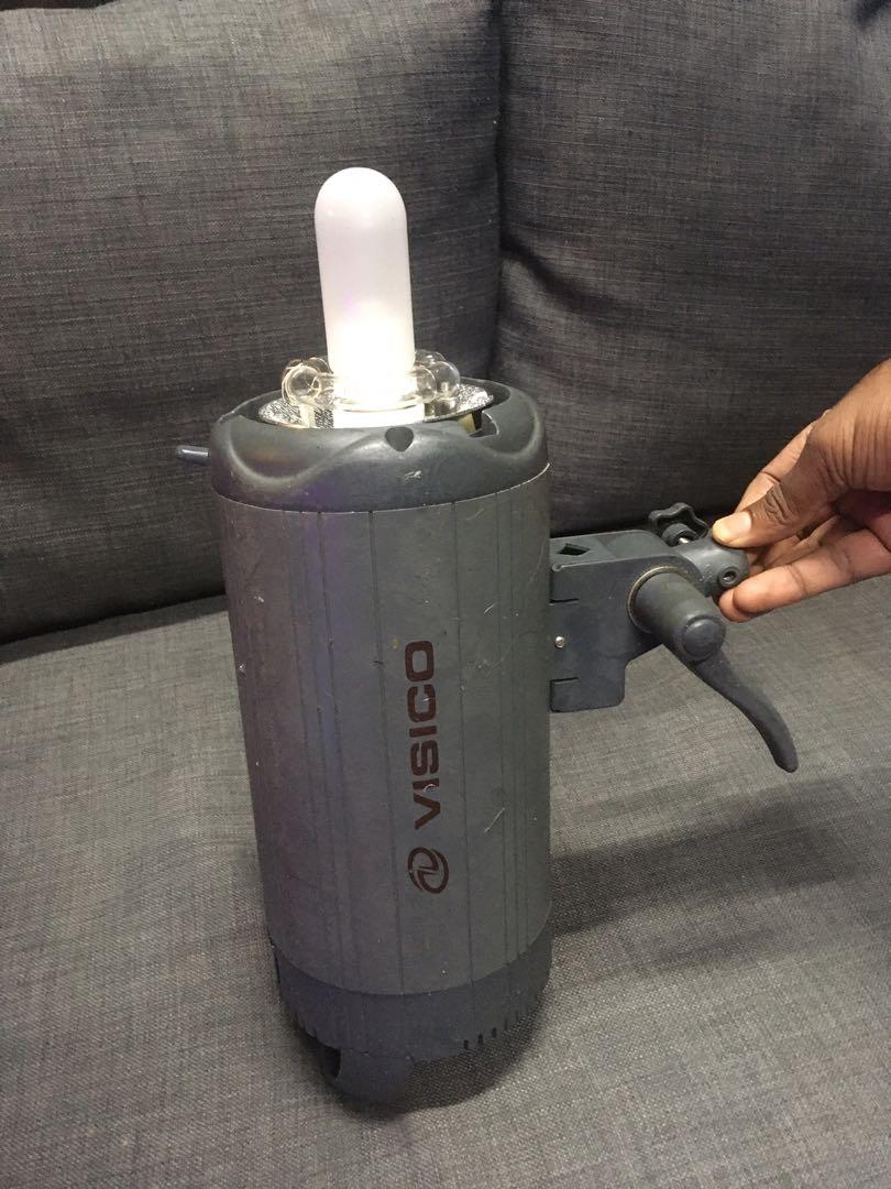 Visio vc 600 studio flash set, Photography, Photography Accessories ...